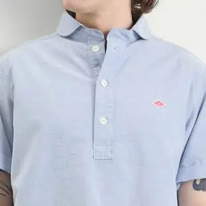 DANTON Round Collar Pull Over Shirt