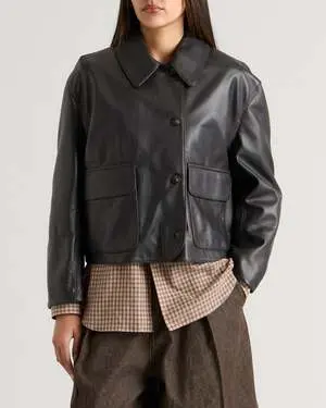 You Must Create Edge Leather Jacket