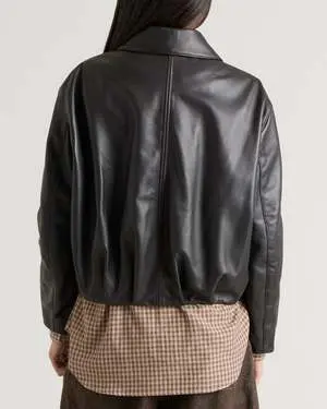 You Must Create Edge Leather Jacket