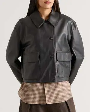 You Must Create Edge Leather Jacket