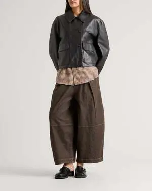 You Must Create Edge Leather Jacket