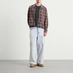CORRIDOR Venice Plaid Zip Shirt
