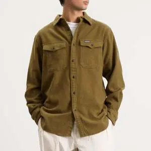 DUBBLEWARE Notched Pocket Flannel Shirt
