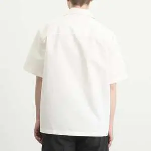 JIL SANDER Boxy Fit Bowling Contrast Colour Shirt