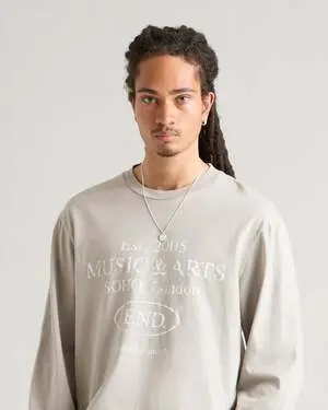 END. Worn Established Long Sleeve T-shirt
