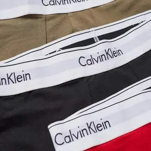 Calvin Klein Trunk 3 Pack - Berry/olive/black