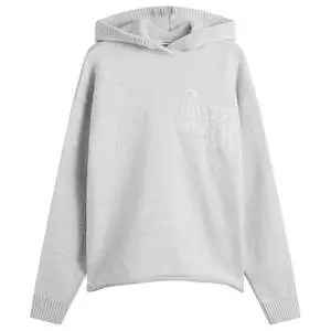 ANNIE HOOD Knit Hoodie - Grey
