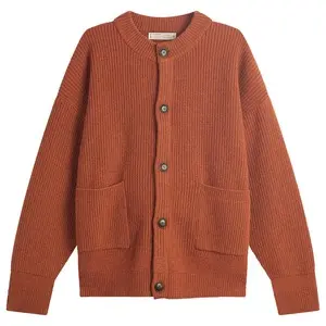 FRIZMWORKS Heavy Wool Cardigan - Brick