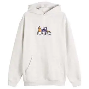 BUTTER GOODS Snail Hoodie - Ash