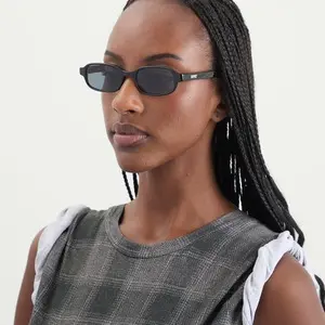 DMY STUDIOS Margot Sunglasses - Black/grey