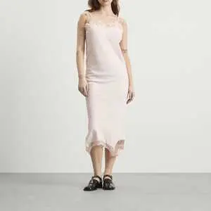 MAISON MARGIELA Lace Cami Midi Dress