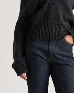 Auralee Hard Twist Denim Pants