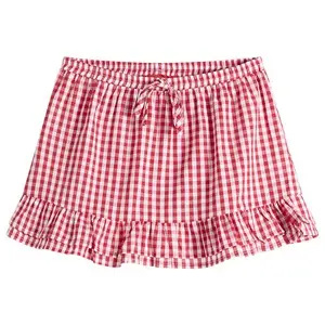 MANY MANY CLOTHES The Bonnie Mini Skirt - Red