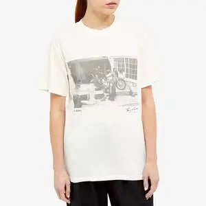 ANINE BING Lili T-shirtwith Rolling Stones Print