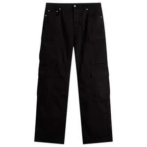Rick Owens Double Cargo Jeans - Black
