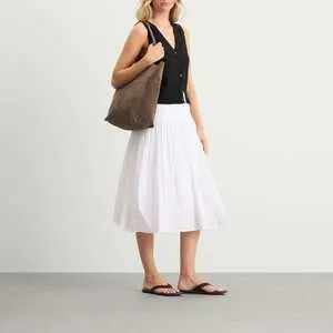 NOTHING WRITTEN Cou Suede Shopper Bag