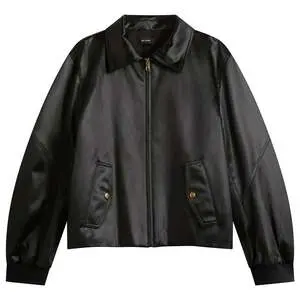 WILLY CHAVARRIA Opera Bomber Jacket - Black