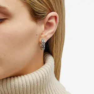 Gucci Floral Motif Earrings