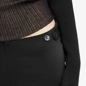 PEACHY DEN Cher Cotton Stretch Trousers