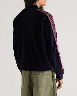 Needles Velour Rib Collar Track Jacket