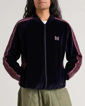 Needles Velour Rib Collar Track Jacket