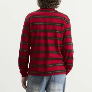 NO PROBLEMO Striped Ls T-shirt
