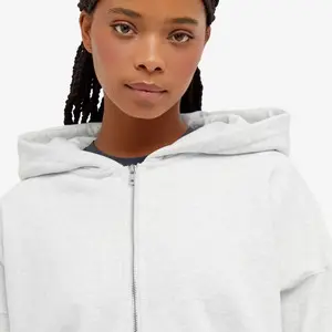ADANOLA Oversized Full Zip Hoodie