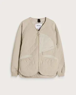 Barbour X Norbit Quilt Jacket - Concrete