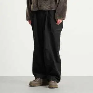 AND WANDER Crinkled Nylon Trousers
