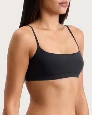 SKIMS Everyday Cotton Scoop Bralette