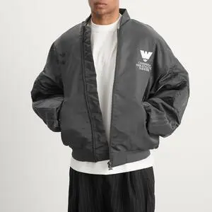 Adidas X Willy Chavarria Satin Bomber Jacket