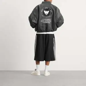 Adidas X Willy Chavarria Satin Bomber Jacket