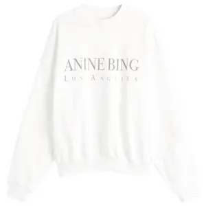 ANINE BING Jaci Los Angeles Sweatshirt - Ivory