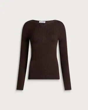 PEACHY DEN Thermal Knit