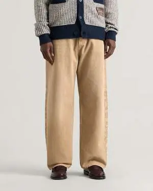 Drole De Monsieur Straight Leg Denim Jeans