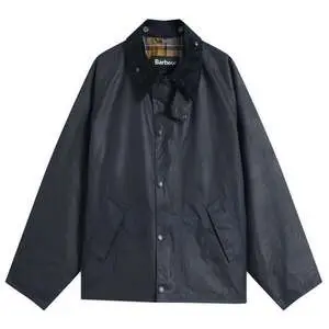 Barbour Transport Wax Jacket Exclusive - Navy