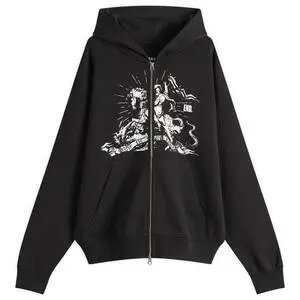 END. Soho Zip Hoodie - Black