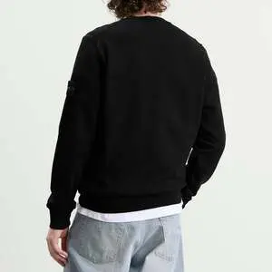 Stone Island Organic Cotton Fleece Sweatshirt