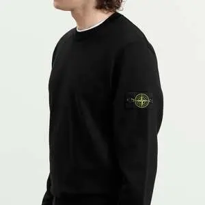 Stone Island Organic Cotton Fleece Sweatshirt