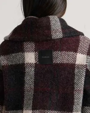 Barbour Carville Knitted Zip Jumper | | Elastane/leather/wool | End Clothing