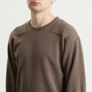 JIL SANDER Wool Jumper With Padded Detail