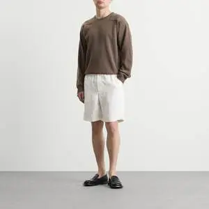JIL SANDER Wool Jumper With Padded Detail