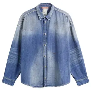 Acne Studios Blue Trafalgar Denim Shirt - Mid Blue