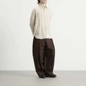 SAGE NATION Box Pleat Trouser