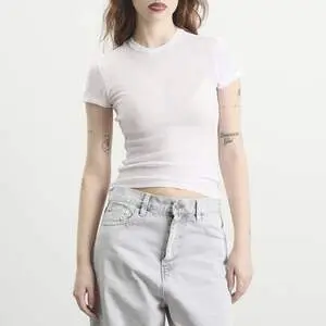 SKIMS Sheer Cotton Crewneck Standard T-shirt
