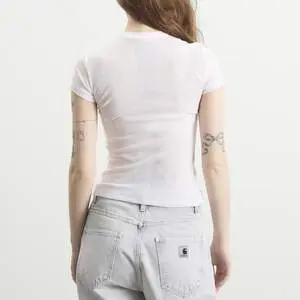 SKIMS Sheer Cotton Crewneck Standard T-shirt