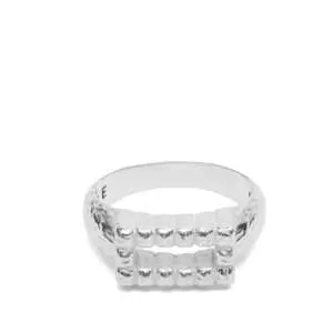 MAPLE Cookie Signet Ring - Silver