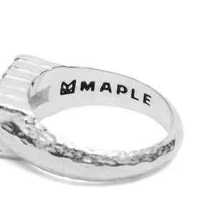 MAPLE Cookie Signet Ring