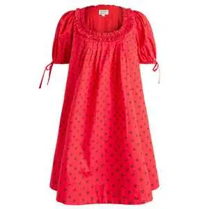 DAMSON MADDER Jemima Mini Dress - Red