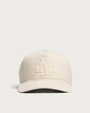 END. Monogram Hitch Lc Cap - Bone